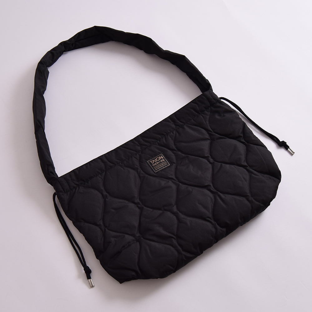 Taion Black Military Down Ripstop Shoulder Bag – Rivet Clothing Store