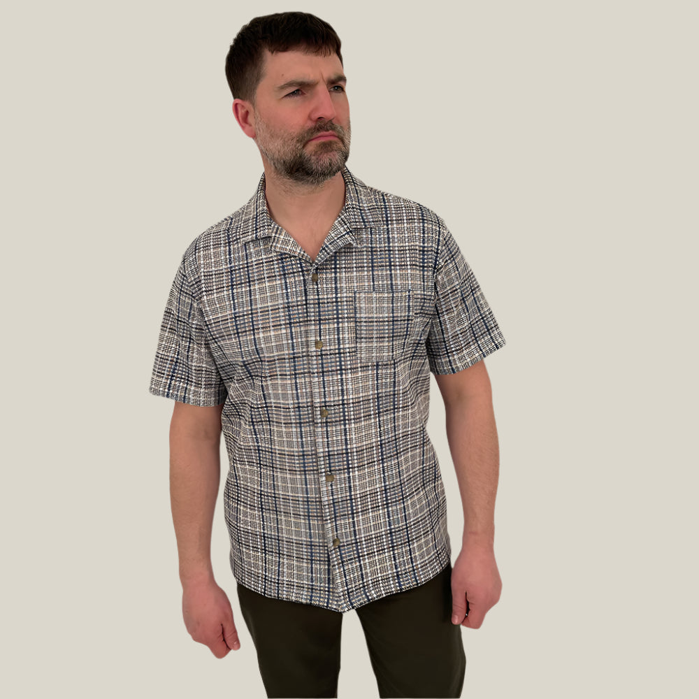 Kestin Multi Blue Check Crammond Shirt – Rivet Clothing Store