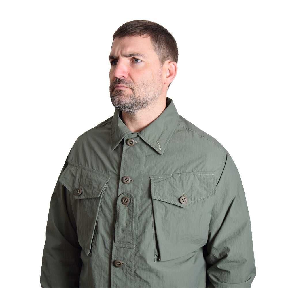 Kestin Military Green Italian Nylon/Cotton Redford Jacket – Rivet ...