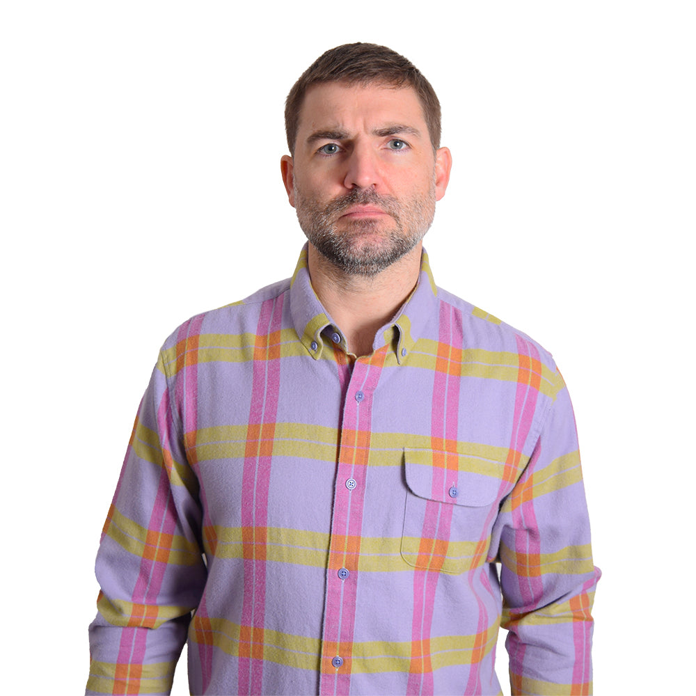 Far Afield Silver Blue Check Flannel BD Shirt – Rivet Clothing Store