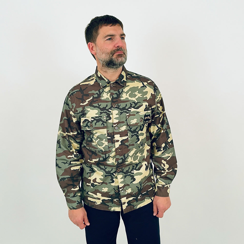 Stan Ray Woodland DPM Cotton Ripstop CPO Shirt – Rivet Clothing Store