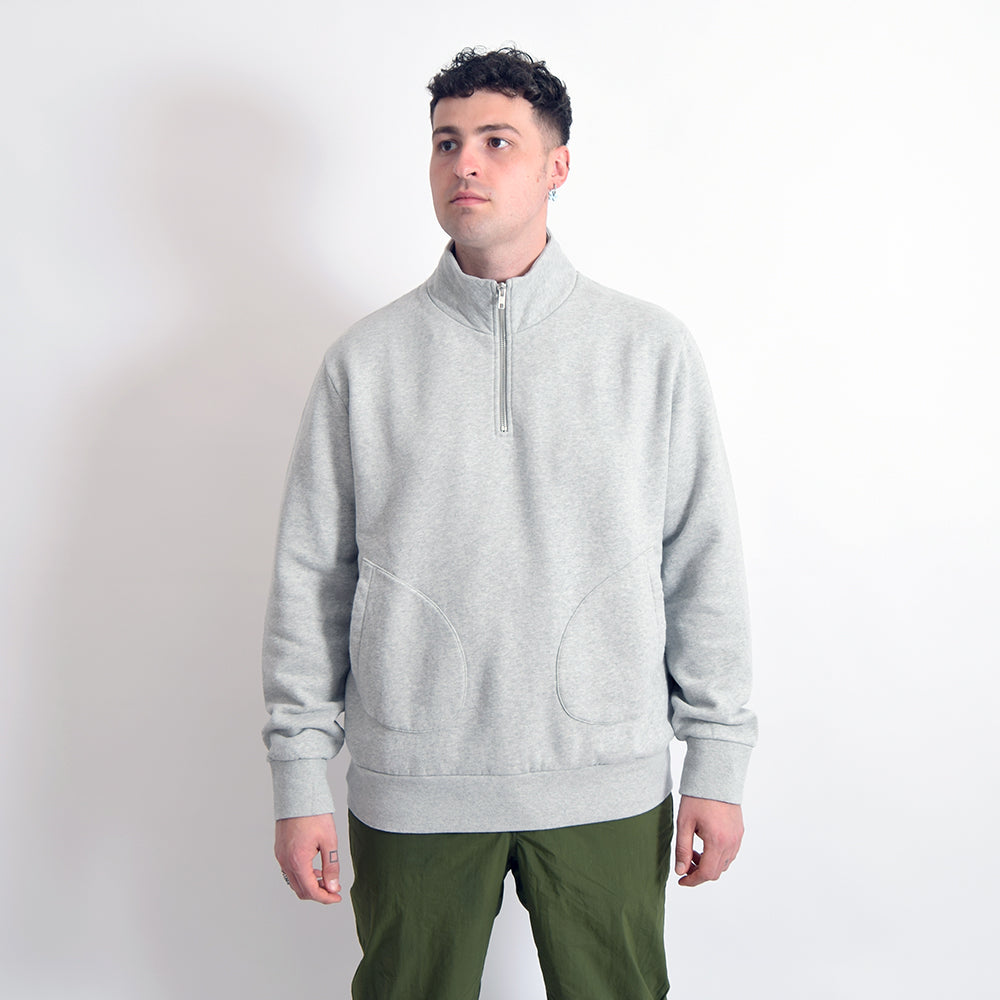 Far Afield Grey Funnel Neck Sweatshirt – Rivet Clothing Store