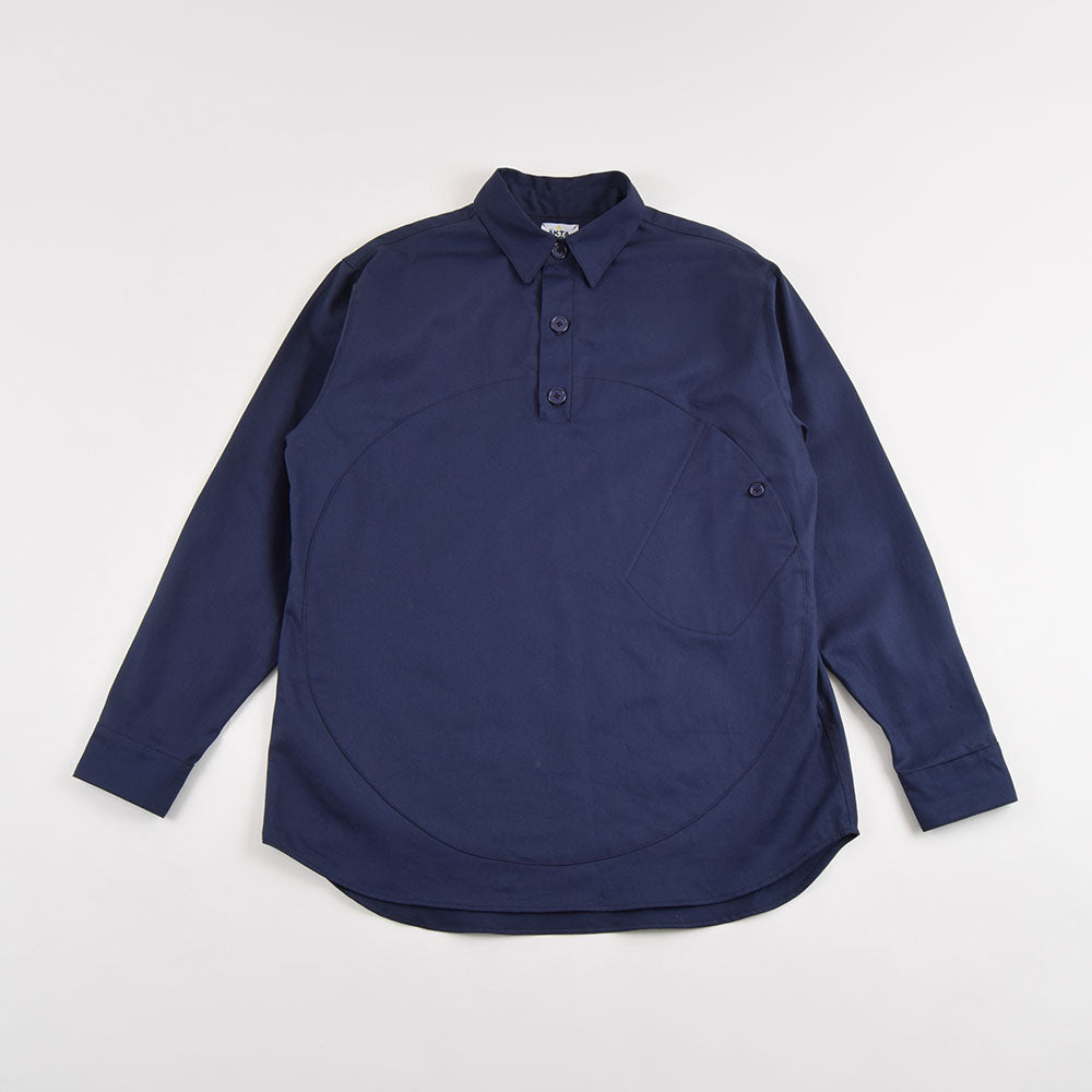 Akta Norr Midnight Blue Sundial Twill Shirt – Rivet Clothing Store
